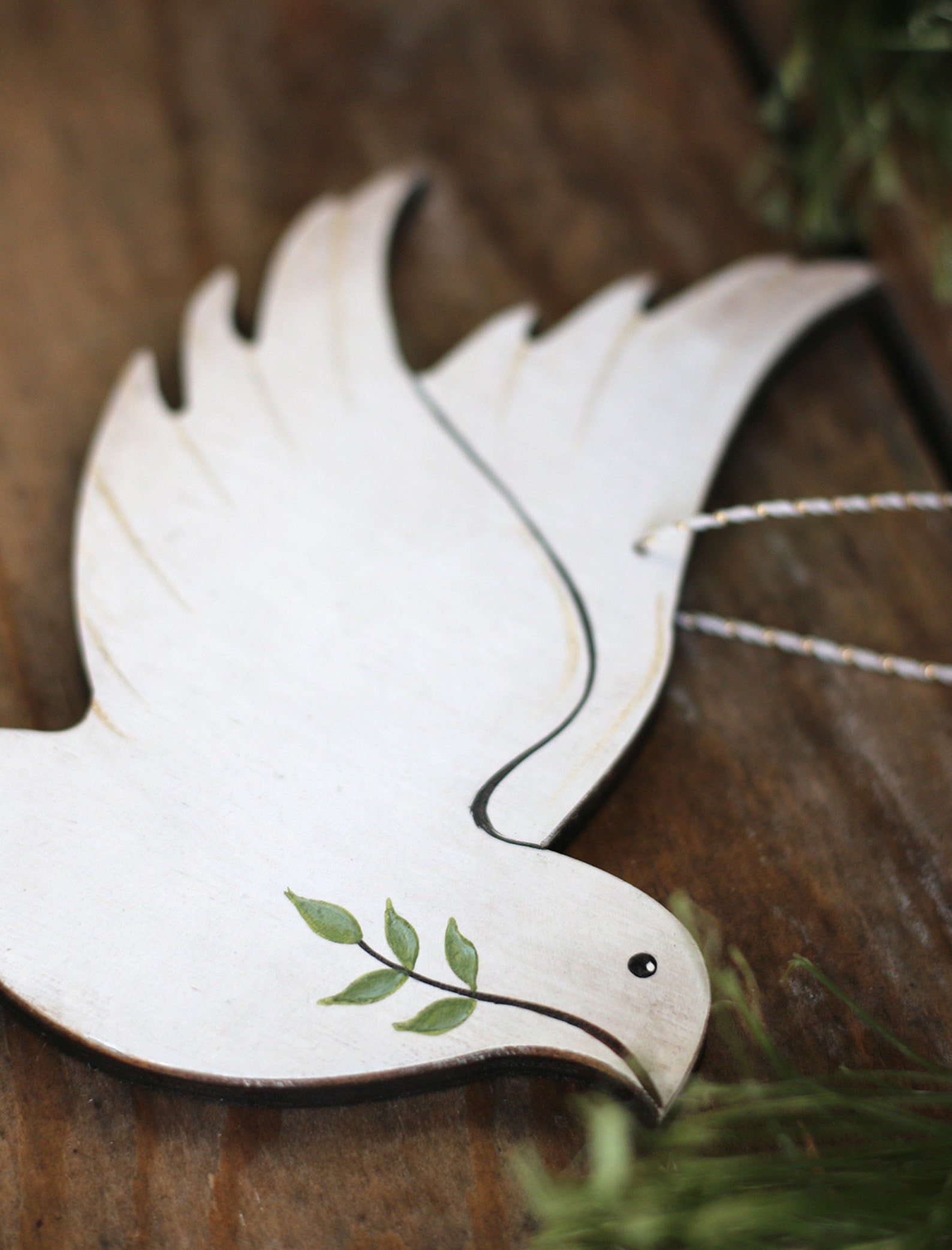 Personalized Dove Ornament Custom Christmas Ornament Hand - Etsy