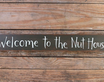 Welcome Nut House - Etsy