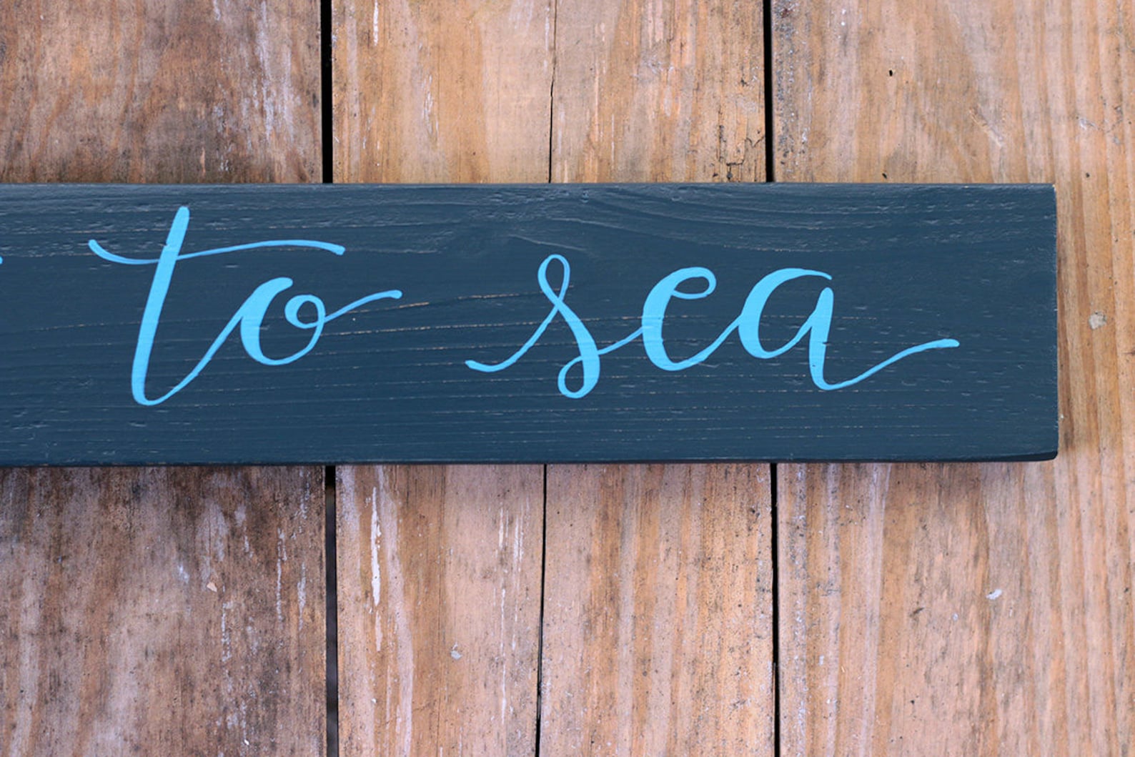 Out to Sea Sign Nautical Wall Decor Custom Wood Sign Rustic - Etsy