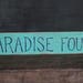 Paradise Found Wood Sign Rustic Beach Wall Decor Custom Hand - Etsy