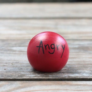 Emotion Peg Doll Anger Peg Doll Toy for Managing Emotions - Etsy