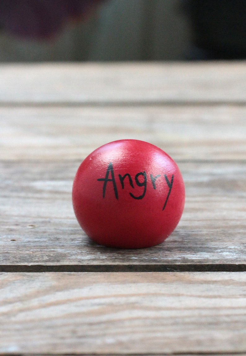 Emotion Peg Doll Anger Peg Doll Toy for Managing Emotions - Etsy