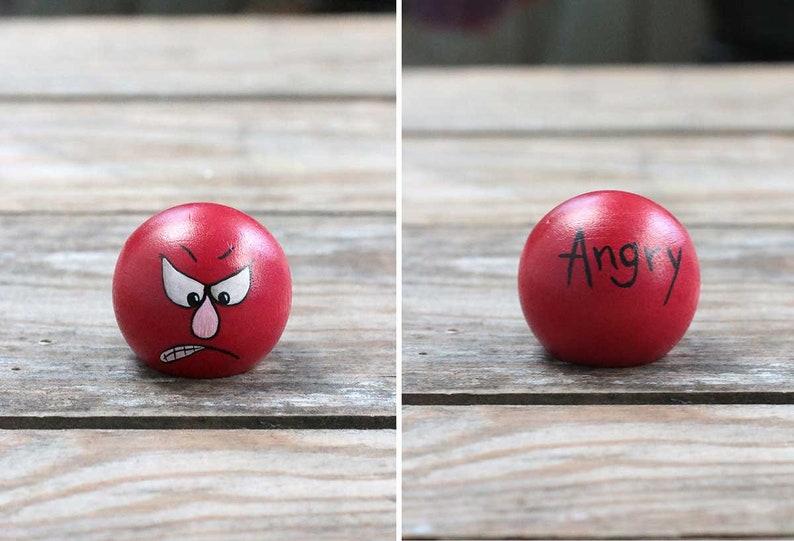 Emotion Peg Doll Anger Peg Doll Toy for Managing Emotions - Etsy