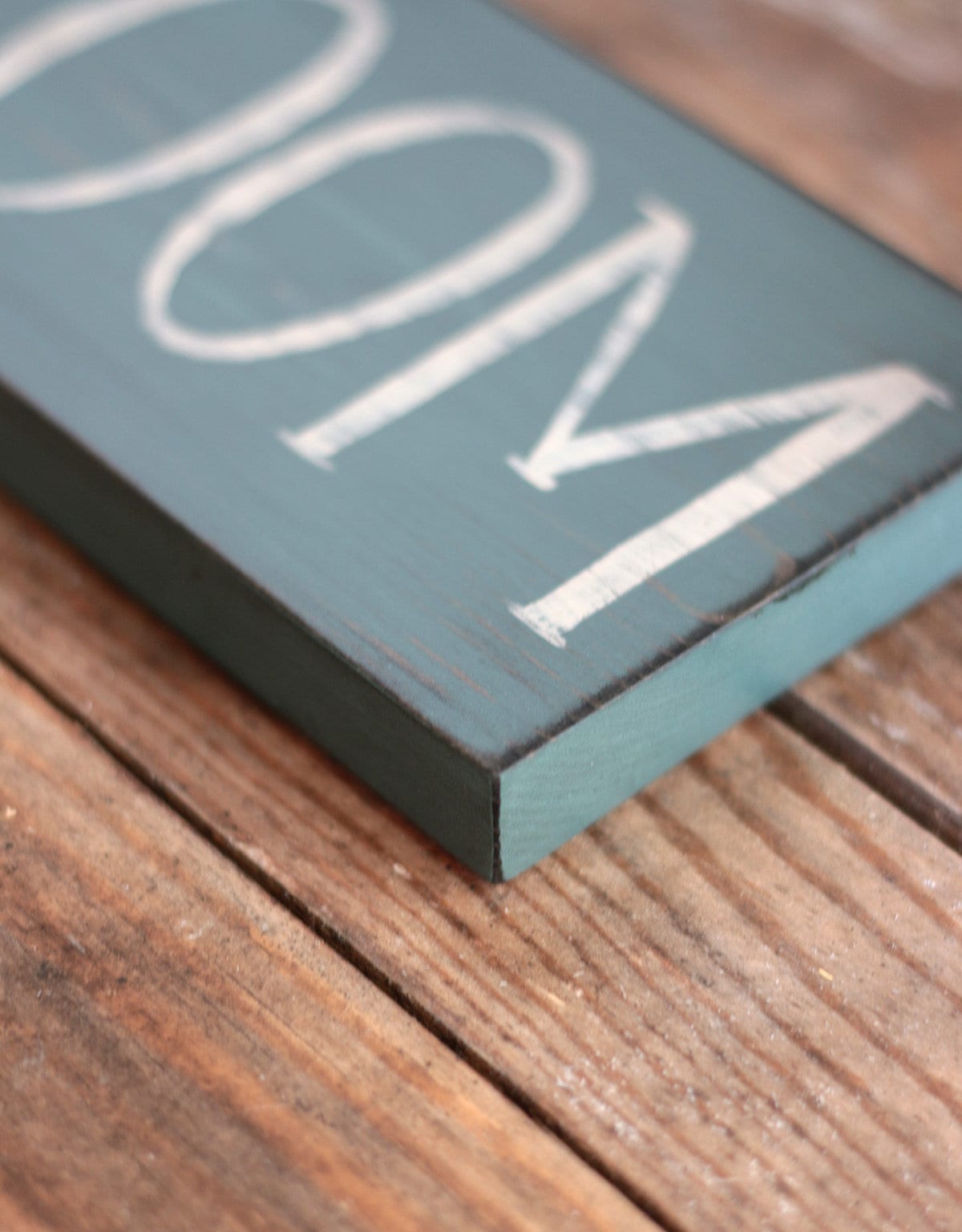 Primitive Bathroom Sign Washroom Wood Sign Hand Painted | Etsy