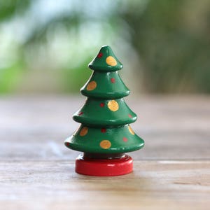 Christmas Tree Peg Doll Christmas Tiered Tray Decor - Etsy