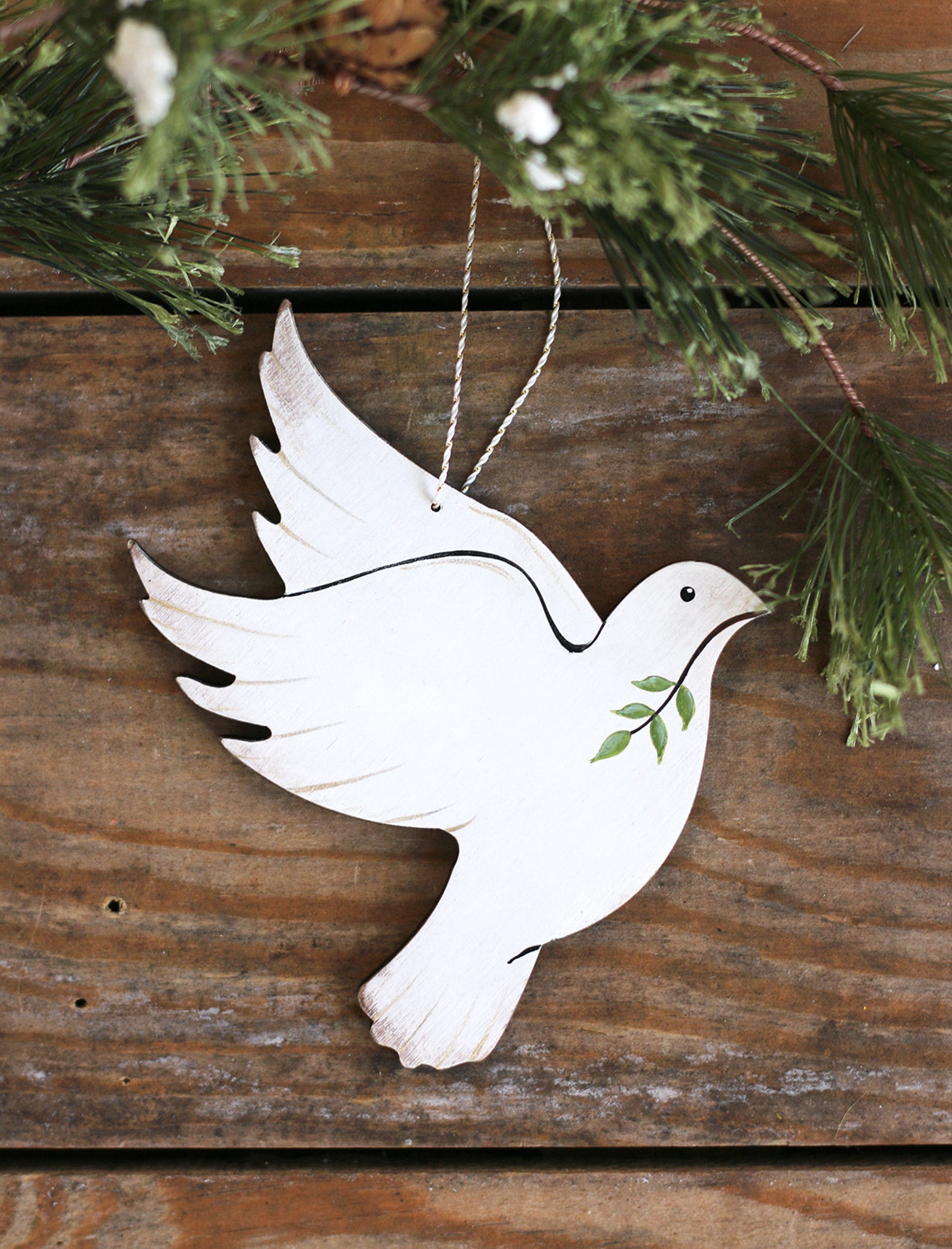 Personalized Dove Ornament Custom Christmas Ornament Hand - Etsy