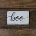 Boo Sign Small Halloween Sign Farmhouse Halloween Decor - Etsy