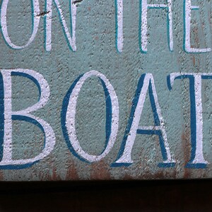 Nautical Wall Decor, Life is Better on the Boat Sign, Rustic Beach ...