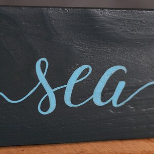 Out to Sea Sign, Nautical Wall Decor, Custom Wood Sign, Rustic Beach ...