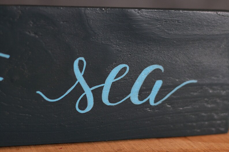 Out to Sea Sign Nautical Wall Decor Custom Wood Sign Rustic - Etsy