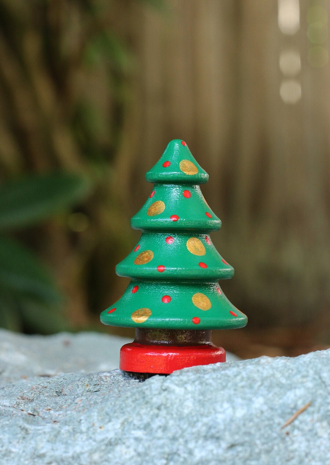 Christmas Tree Peg Doll Christmas Tiered Tray Decor - Etsy