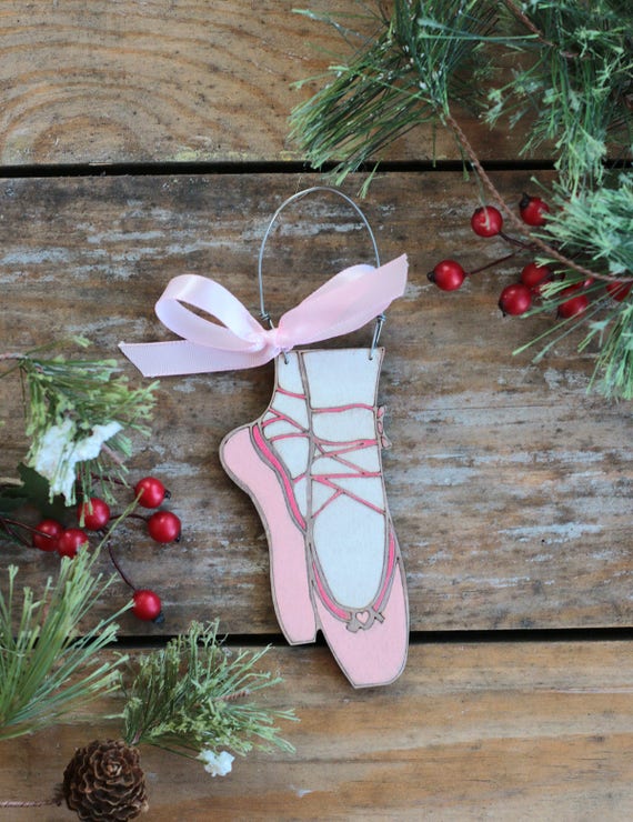 Personalized Ballet Shoes Ornament Custom Hand Painted | Etsy