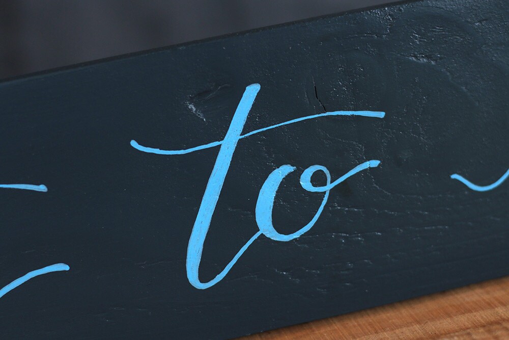 Out to Sea Sign Nautical Wall Decor Custom Wood Sign Rustic | Etsy