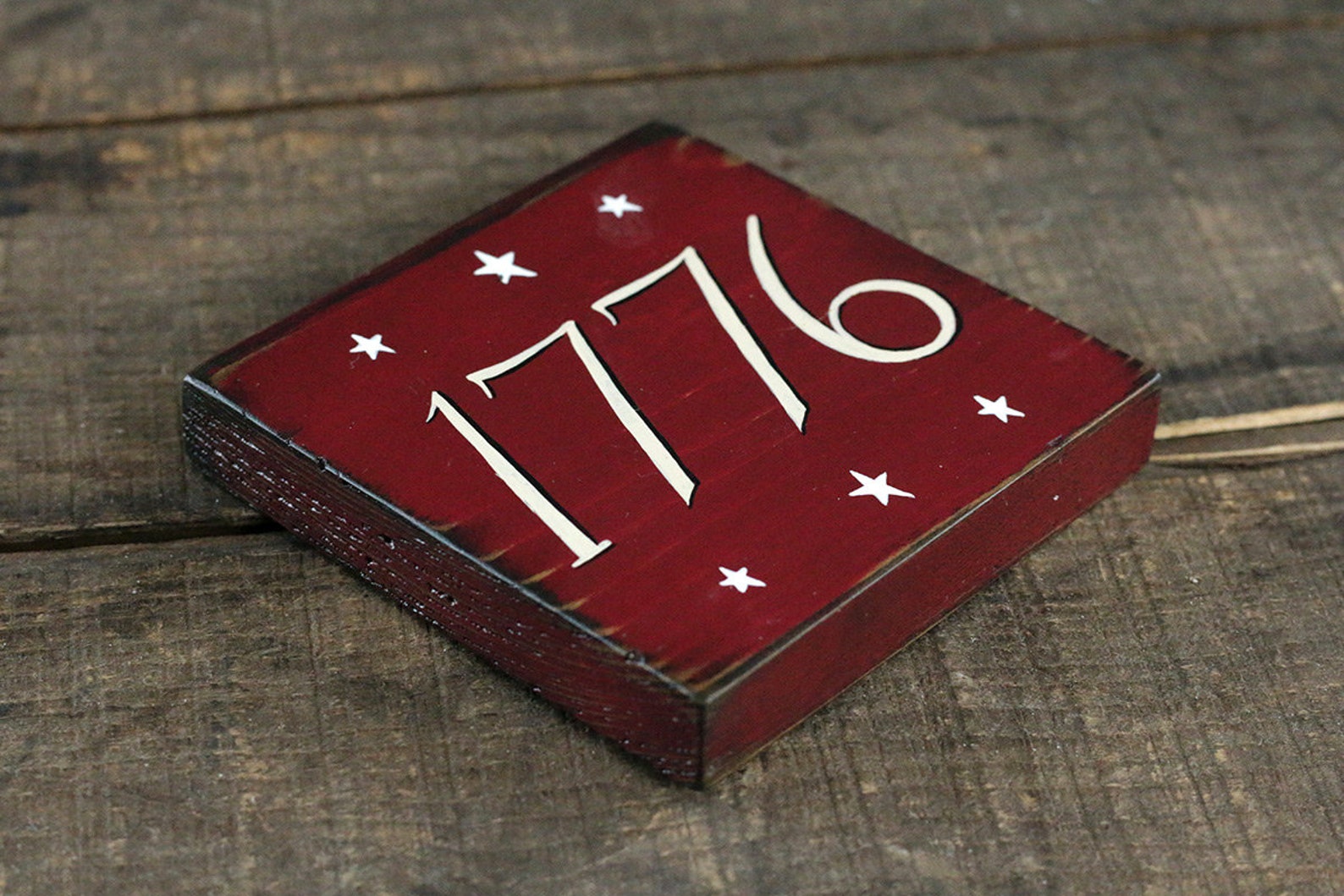 1776 Sign Primitive Patriotic Decor Hand Painted Wood Sign - Etsy