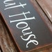 Welcome to the Nut House Sign Country Primitive Wall Decor Hand ...