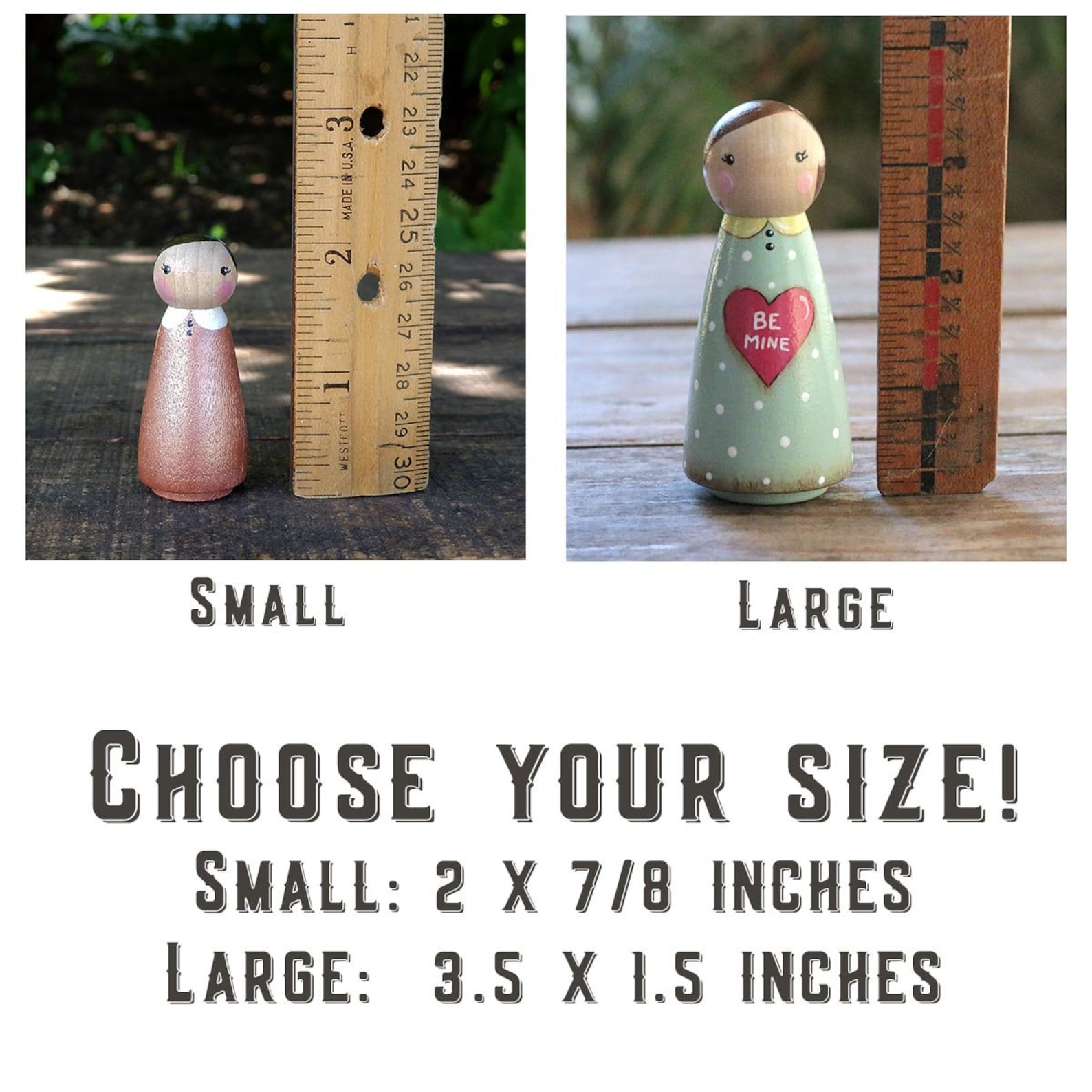 Ladybug Peg Doll Custom Peg Doll Ladybug Cake Topper - Etsy