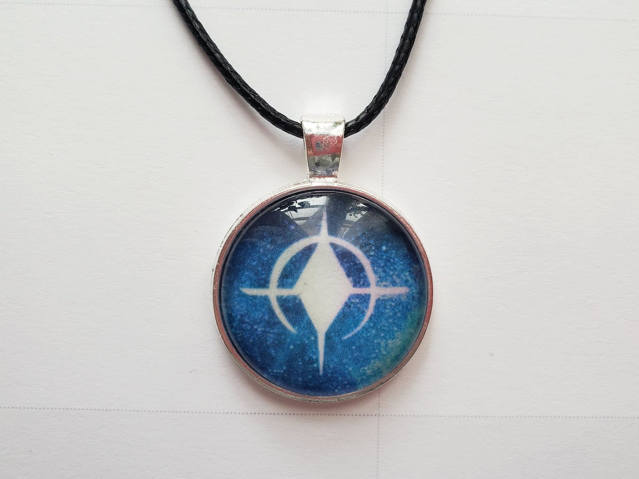 The Dragon Prince Necklace Rune Symbol Jewelry Sun Moon | Etsy