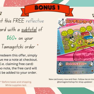 Tamagotchi Arcade Cards: 2007 Collectible Trading Cards - Etsy