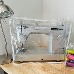 Juki Sewing Machine Cover Clear Vinyl Fits Most Domestic Machines, Juki ...