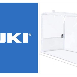 Juki Sewing Machine Cover Clear Vinyl Fits Most Domestic Machines, Juki ...