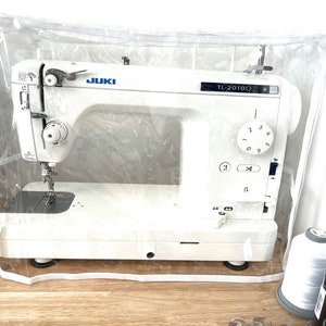 Juki Sewing Machine Cover Clear Vinyl Fits Most Domestic Machines, Juki ...