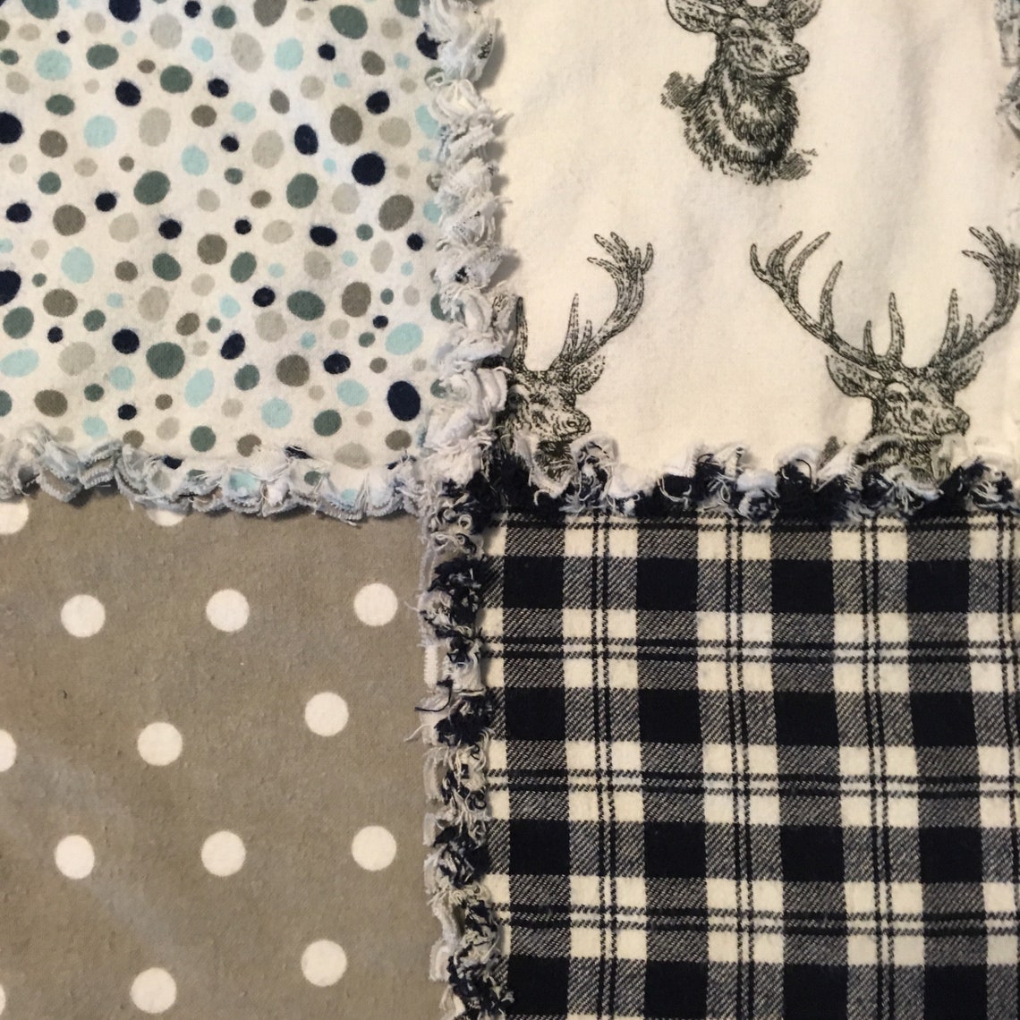 Personalized Rag Quilts - Etsy