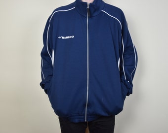 Blue and White Track Jacket - Etsy