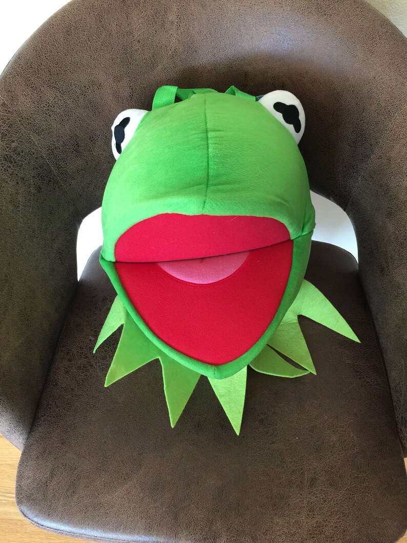 NEW! Jim Henson Muppets, Kermit the Frog Slumber Sack With Kermit Head ...