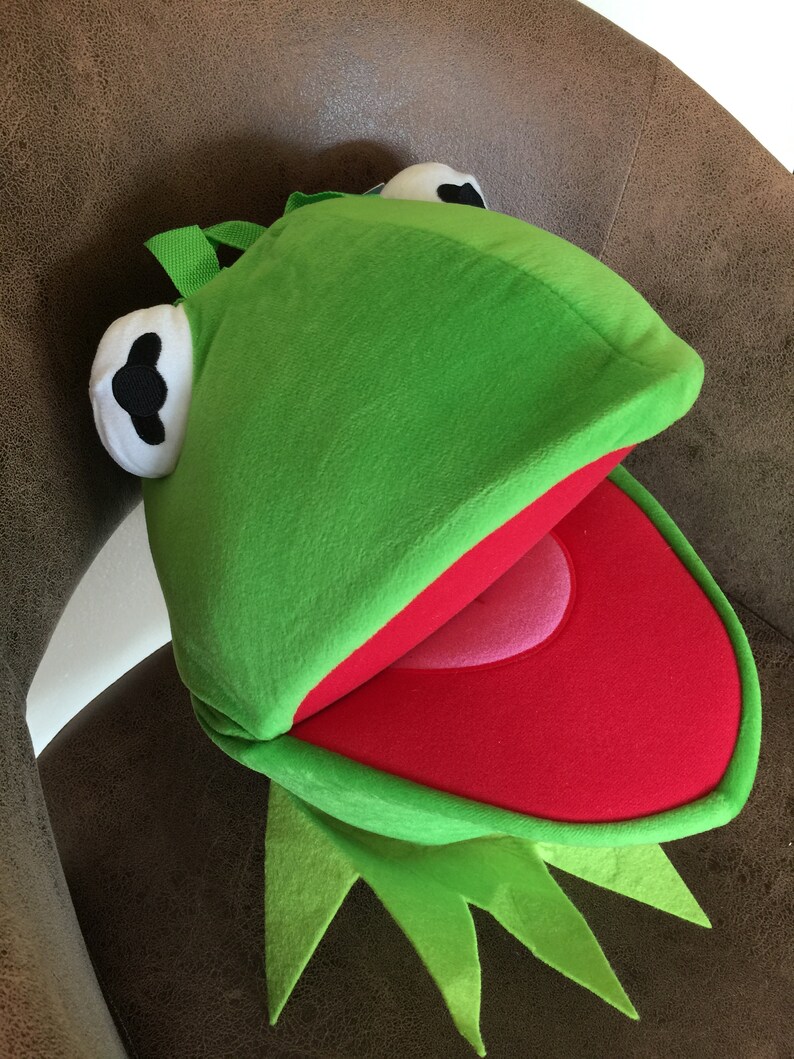 NEW! Jim Henson Muppets, Kermit the Frog Slumber Sack With Kermit Head ...