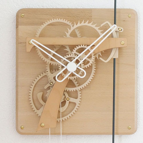 QUARTUS Wooden Clock Kit - Etsy