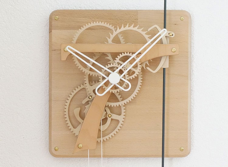 Septimus Wooden Clock Kit Etsy