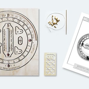 SUNDIAL A Complete Kit to Make an Universal Ring Sundial - Etsy