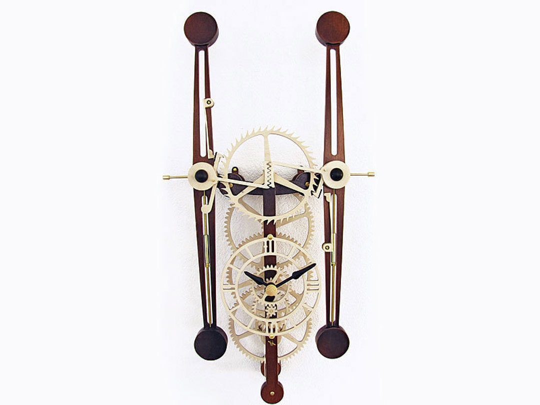 Sextus Wooden Clock Kit Etsy Uk