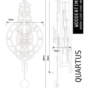 QUARTUS Wooden Clock Kit - Etsy