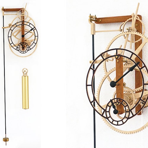 QUARTUS Wooden Clock Kit - Etsy