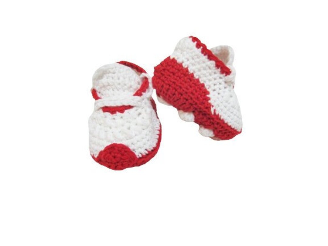 Baby Soccer Shoes Baby's First Cleats Red White Red Baby - Etsy