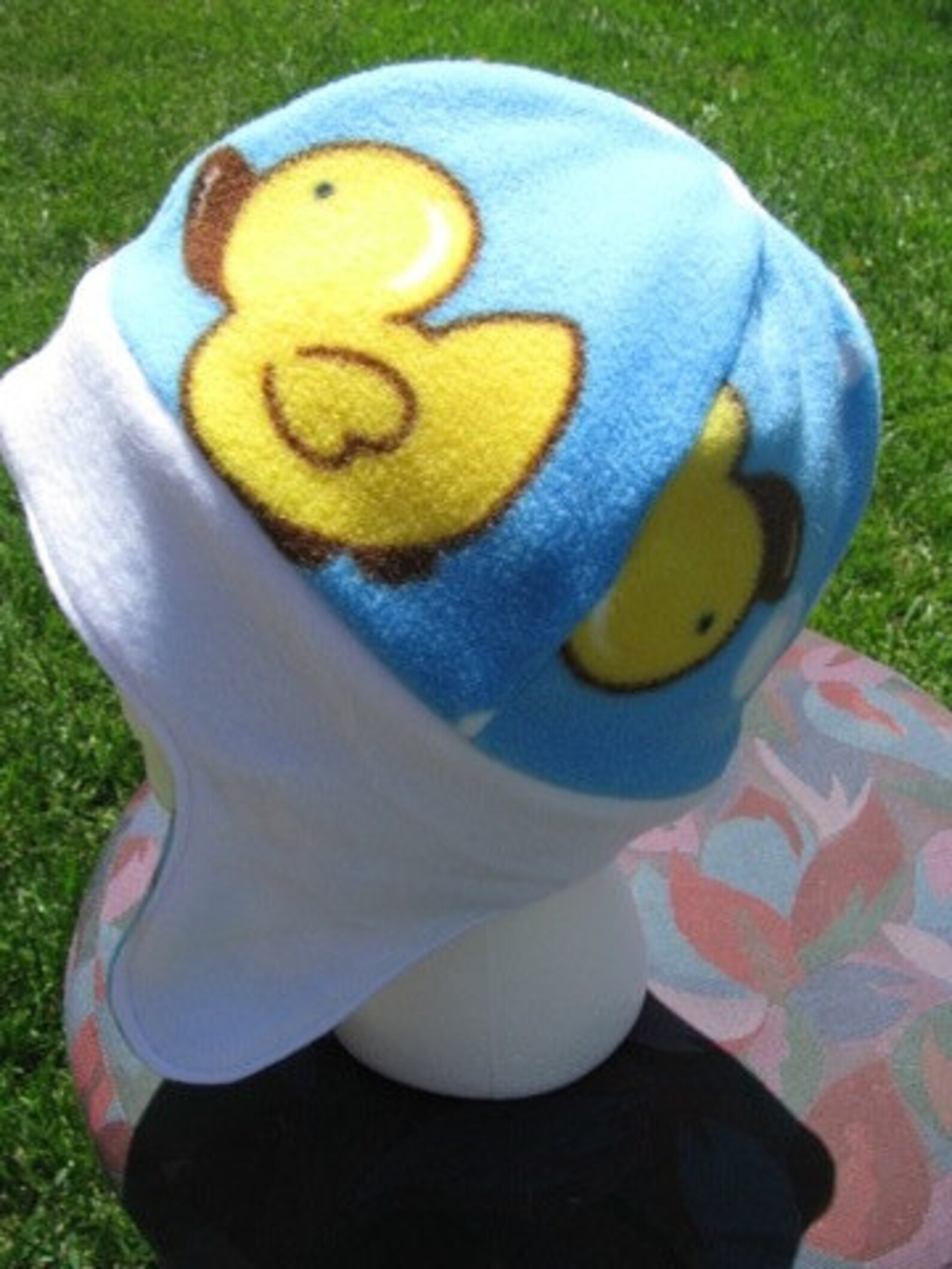 Rubber Ducky Fleece Ear Flap Hat - Etsy