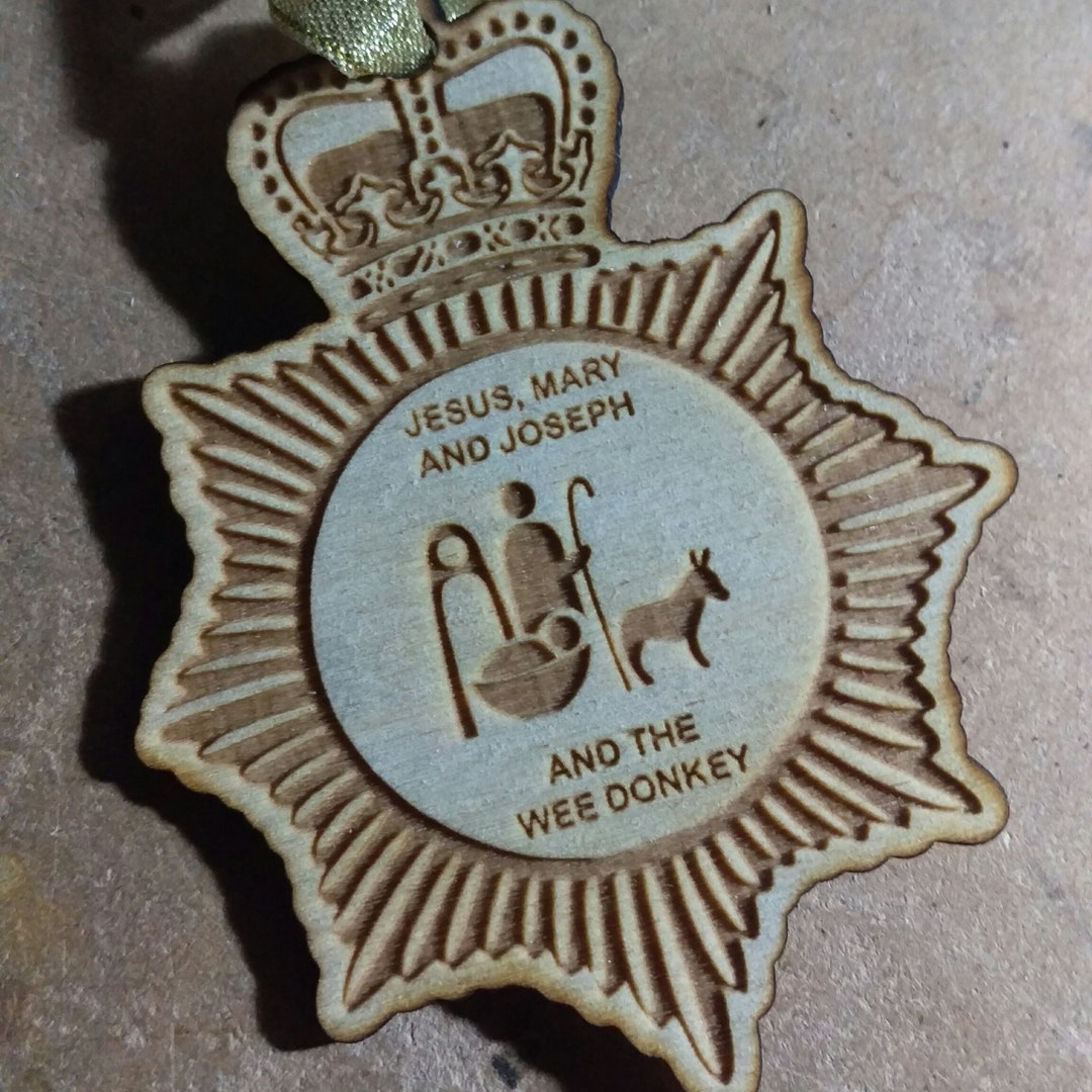 Line of Duty Wee Donkey Decoration, BBC, Jesus Mary and Joseph - Etsy UK
