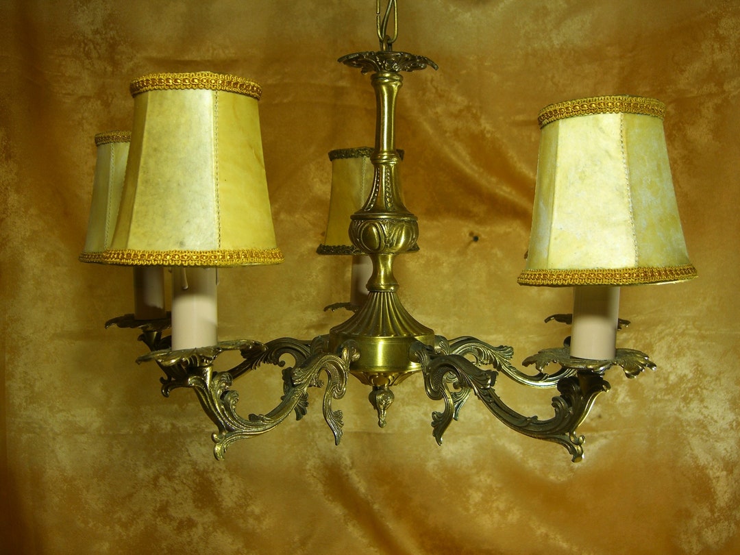 Ceiling Light, Chandelier, Napoleon 3, Victorian Baroque, Bronze ...