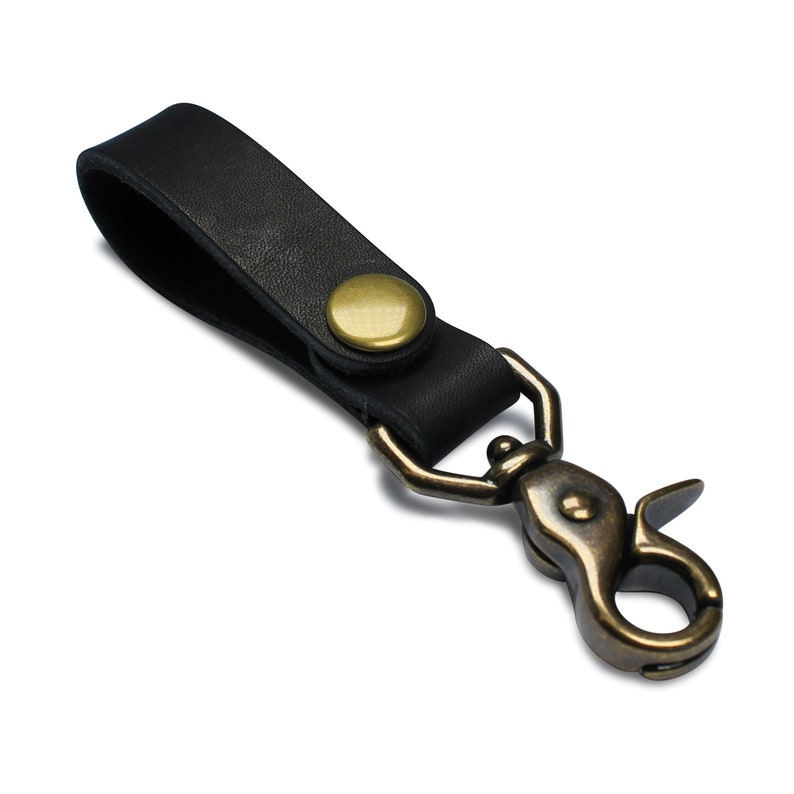 Leather Key Fob Leather Key Holder Leather Key Chain | Etsy