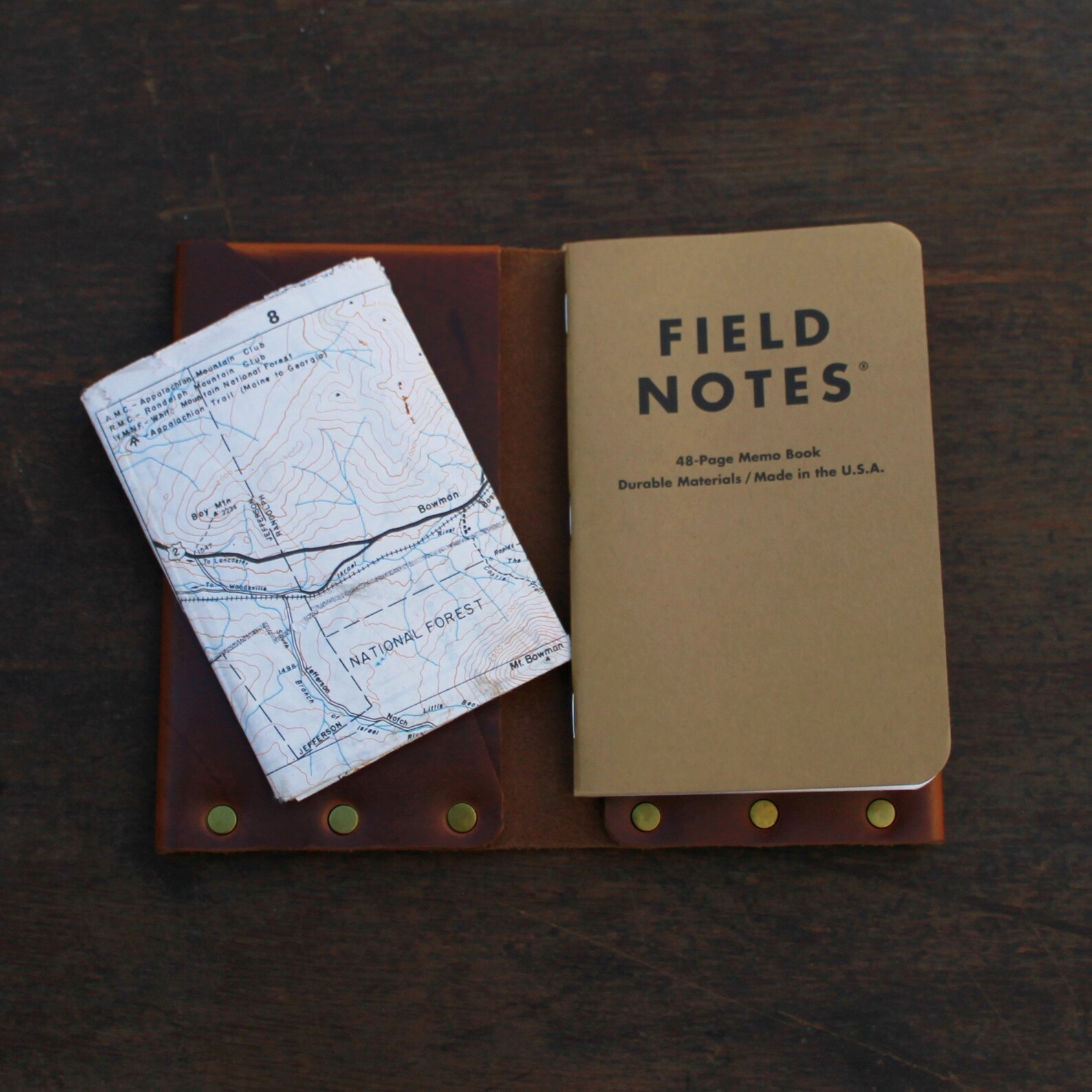 Leather Travel Journal Leather Journal Cover Field Notes - Etsy