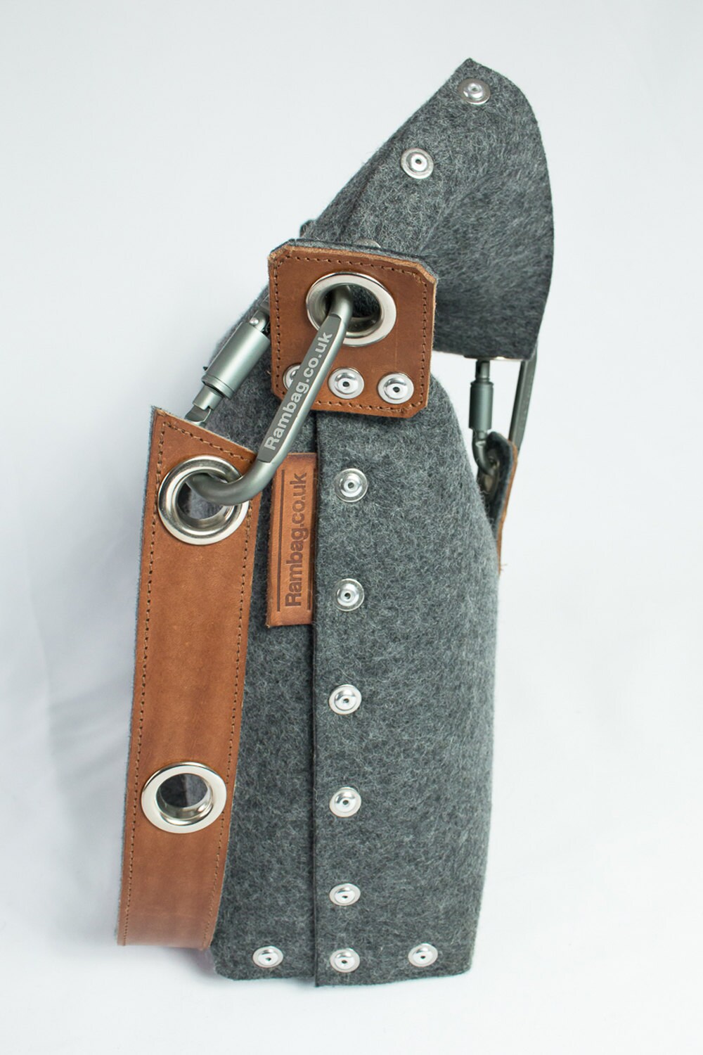 Felt Handbag With Fold Over Top Felt Bag Womans Purse Felt | Etsy UK