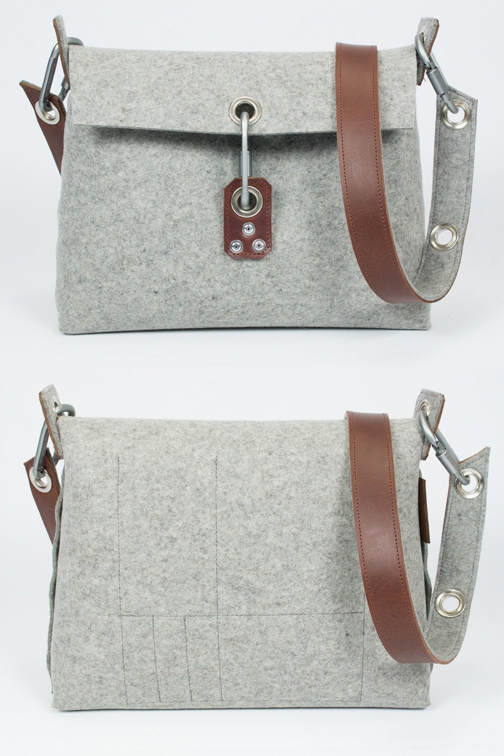 Womans Felt Handbag Felt Purse for Women Messenger Bag for - Etsy