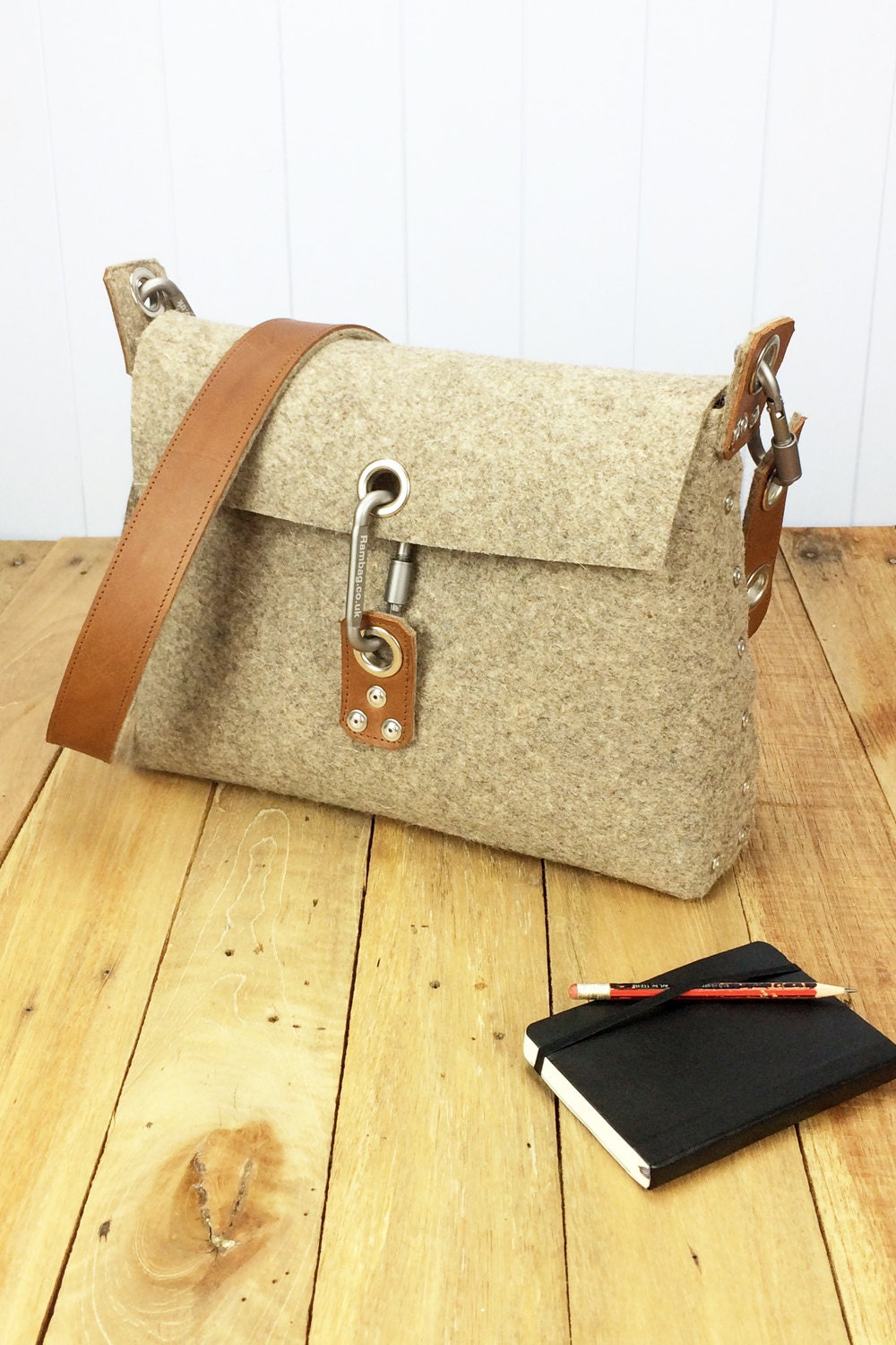 Womans Felt Handbag Felt Purse for Women Messenger Bag for | Etsy