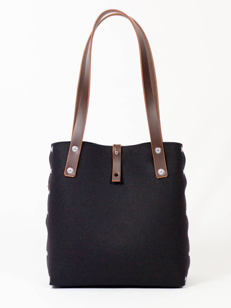 Felt Shoulder Bag Felt Handbag Bags & Purses Shoulder Bags - Etsy