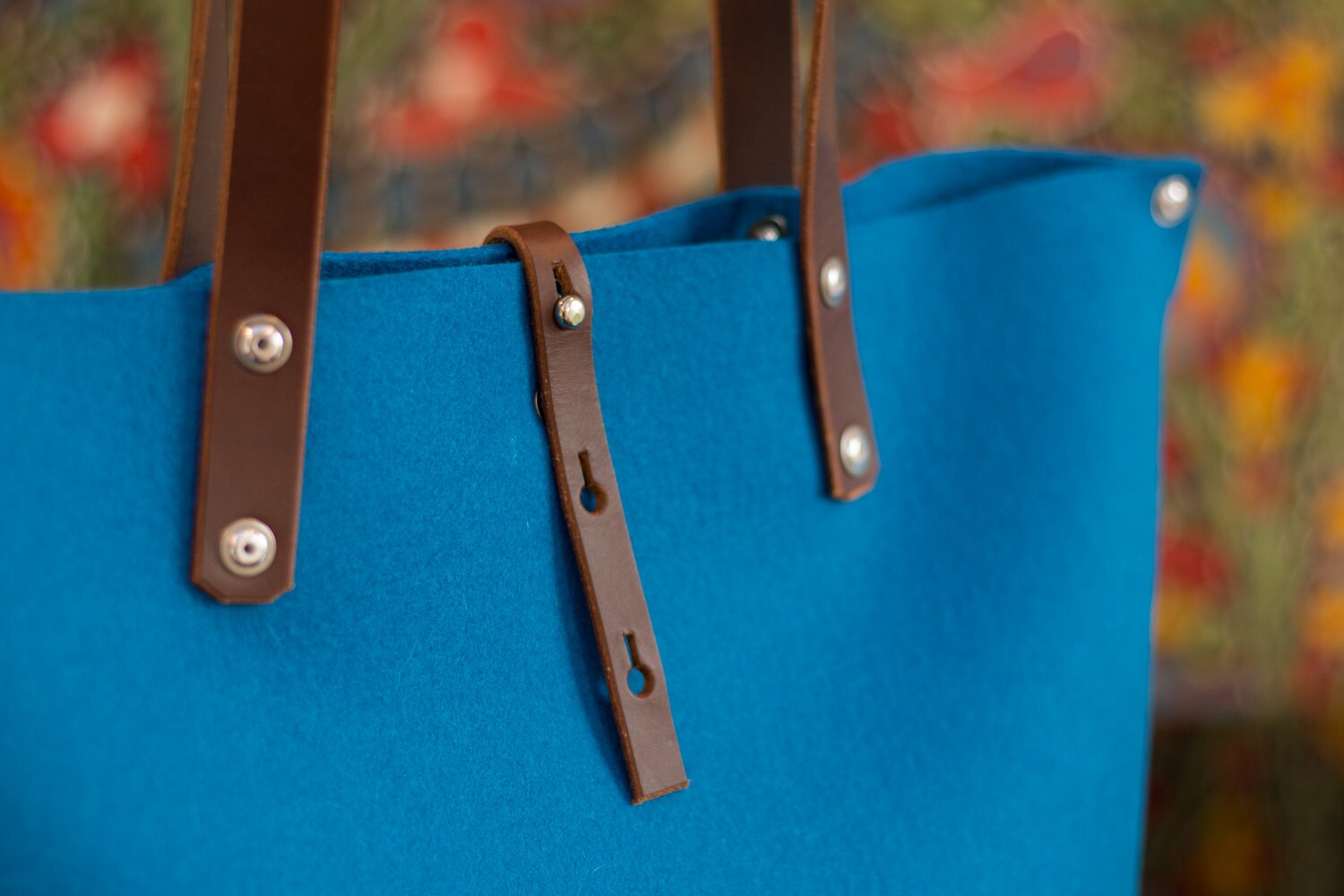 Felt tote bag Shopper Bag Tote bag Shopping bag Unisex | Etsy