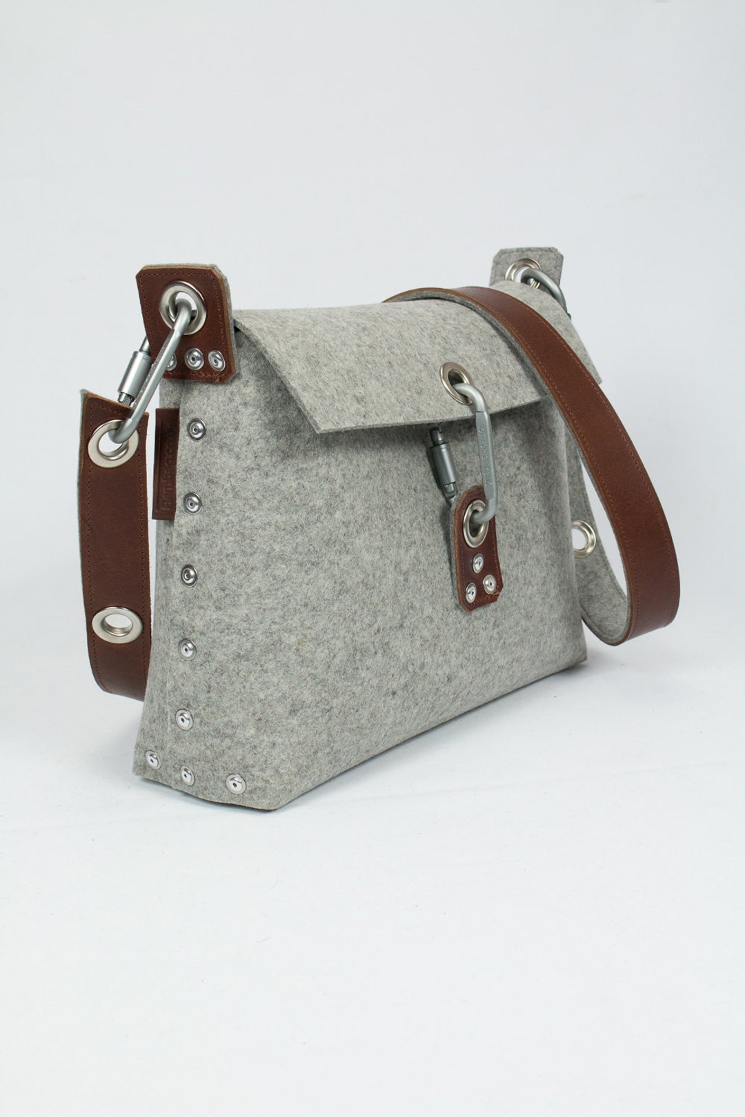 Womans Felt Handbag, Felt Purse for Women, Messenger Bag for Her, Gift ...