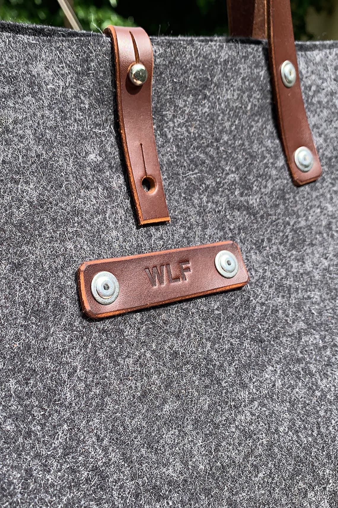 Felt Shoulder Bag Felt Handbag Blue Bags & Purses Shoulder - Etsy