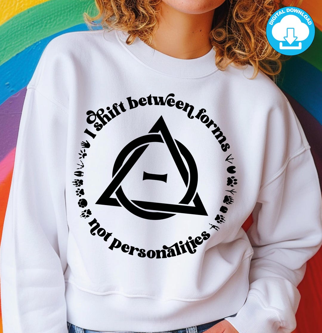 Therian Digital Download, for T-shirts, Sweatshirts, Mugs Wraps, 6 ...