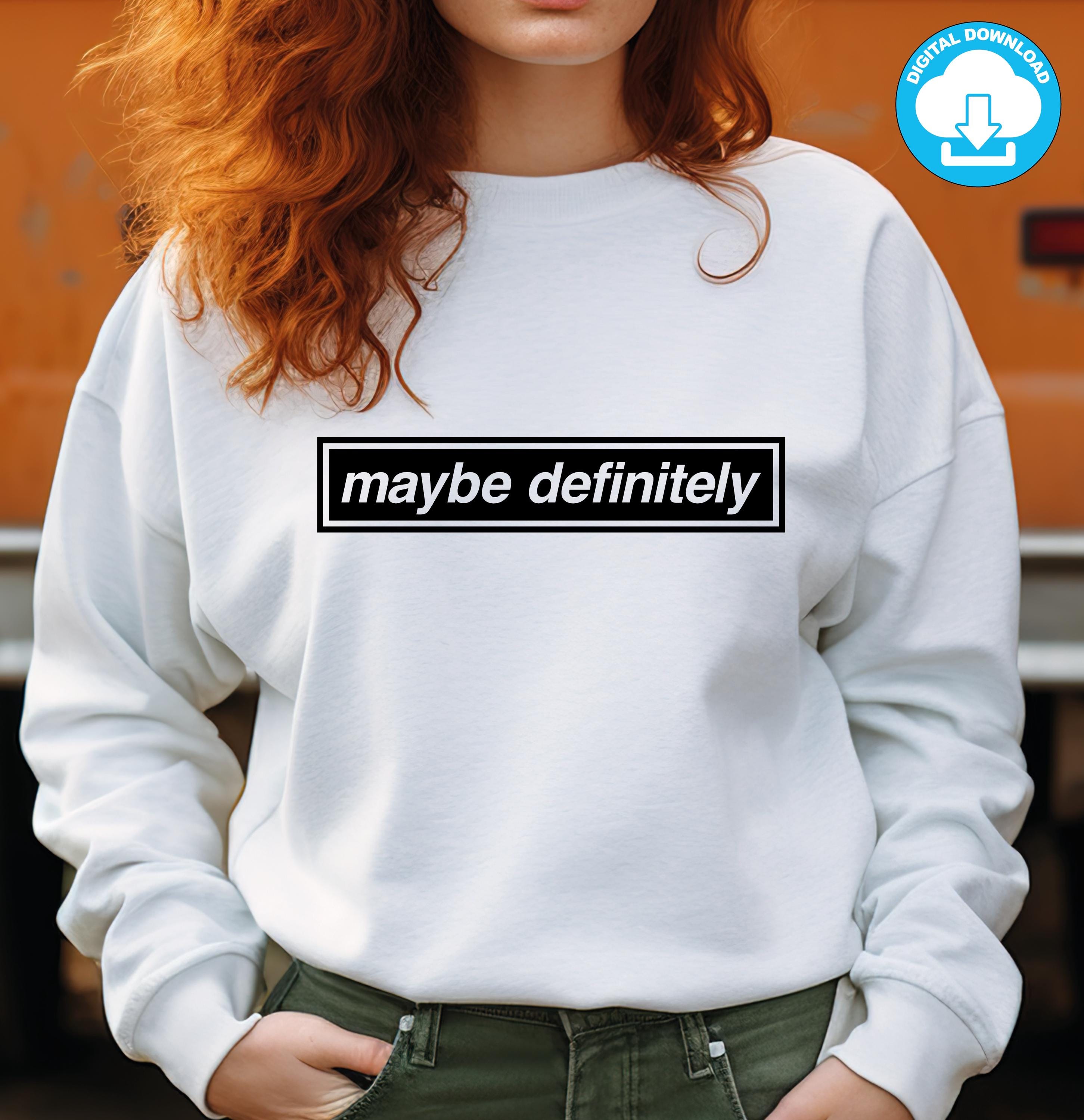 Oasis PNG, Definitely Maybe, Oasis Play on Words Maybe Definitely ...